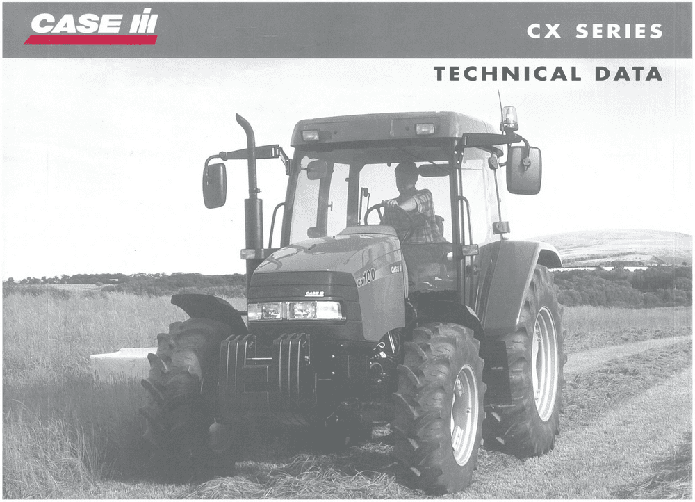 Case IH Tractors CX50 CX60 CX70 CX80 CX90 CX100 CX Series Brochure
