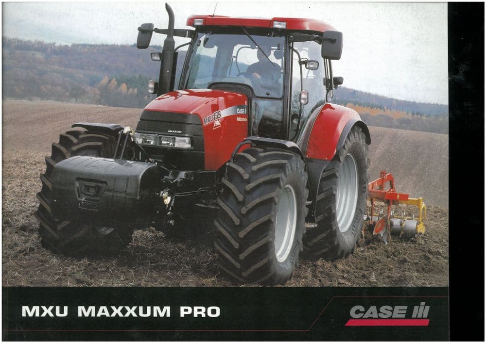 Case IH Tractors MXU Maxxum PRO Brochure