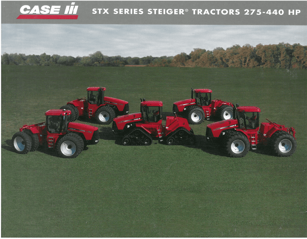 Case IH Tractors STX275 STX325 STX375 STX440 Brochure