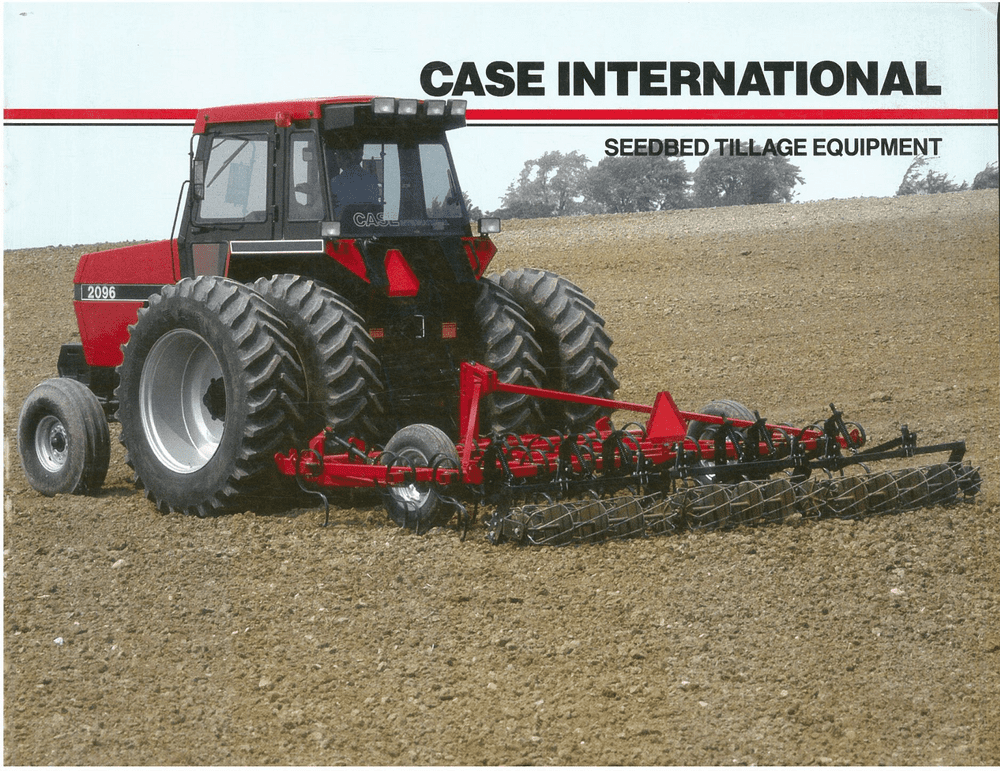 Case International Seedbed Tillage Equipment -365 Cultivator 568 ...