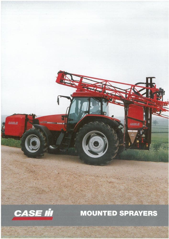 Case Mounted Sprayers 800MM 1000MM 1000MD 1200MD 1000MS 1200MS Brochure