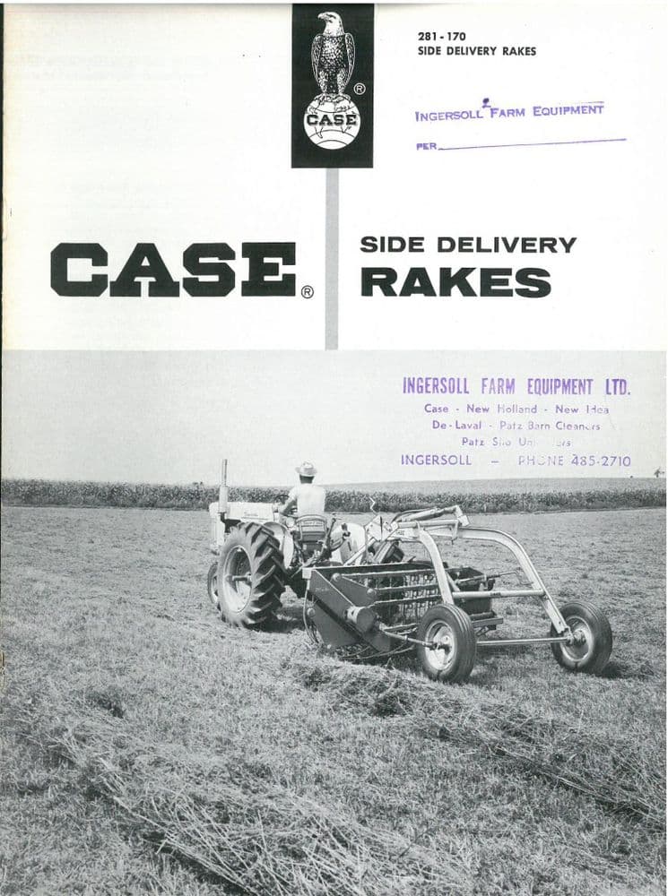 Case Rakes F170 L170 & 281 Brochure