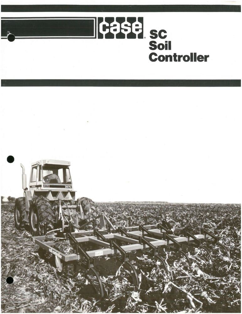 Case Soil Controller Cultivator SC7R SC7C SC9R SC9C SC11R SC11C SC13R ...