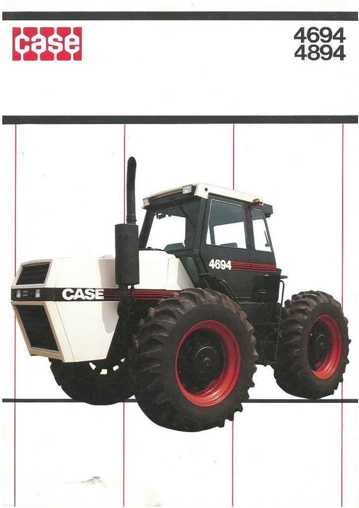Case Tractor 4694 & 4894 Brochure