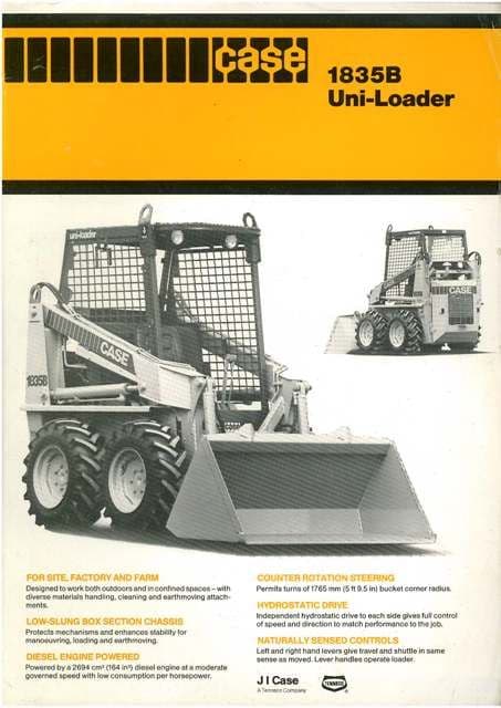 Case Uni - Loader 1835B Brochure