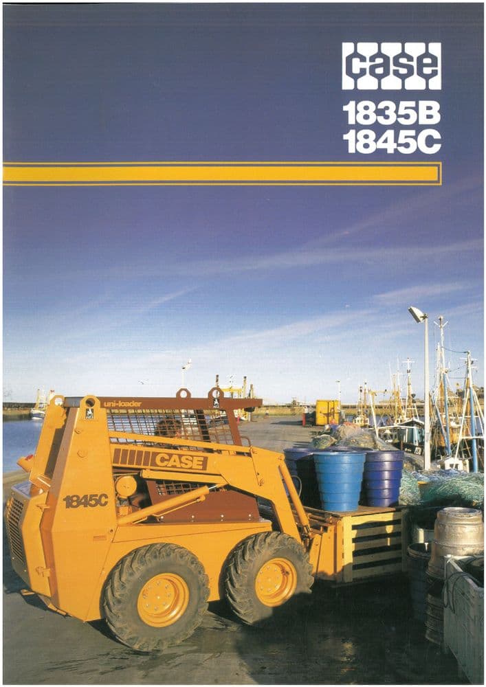 Case Uni-Loader Skid Steer 1800 Series - 1835B 1845C Brochure