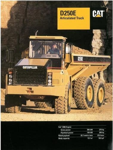 Caterpillar Construction Brochures
