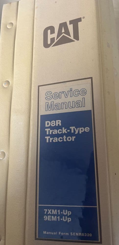 CAT Caterpillar Track-Type Tractor D8R Workshop Service Manual
