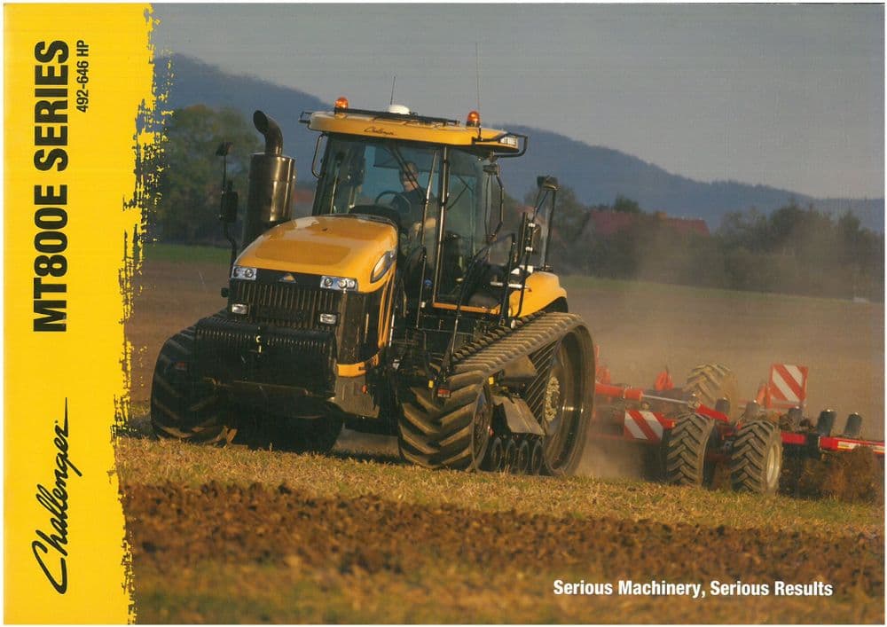 CAT Challenger MT800E Series 492 - 646 HP Brochure