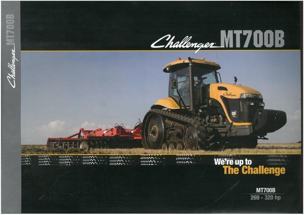 CAT Challenger Tractor MT700B - MT745B MT755B MT765B Brochure
