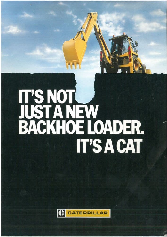 Caterpillar Backhoe Loader 416 426 428 Brochure