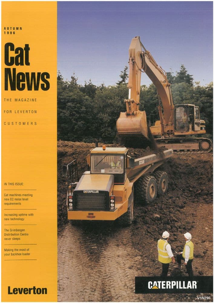 Caterpillar Cat News Autumn 1996 Magazine Brochure