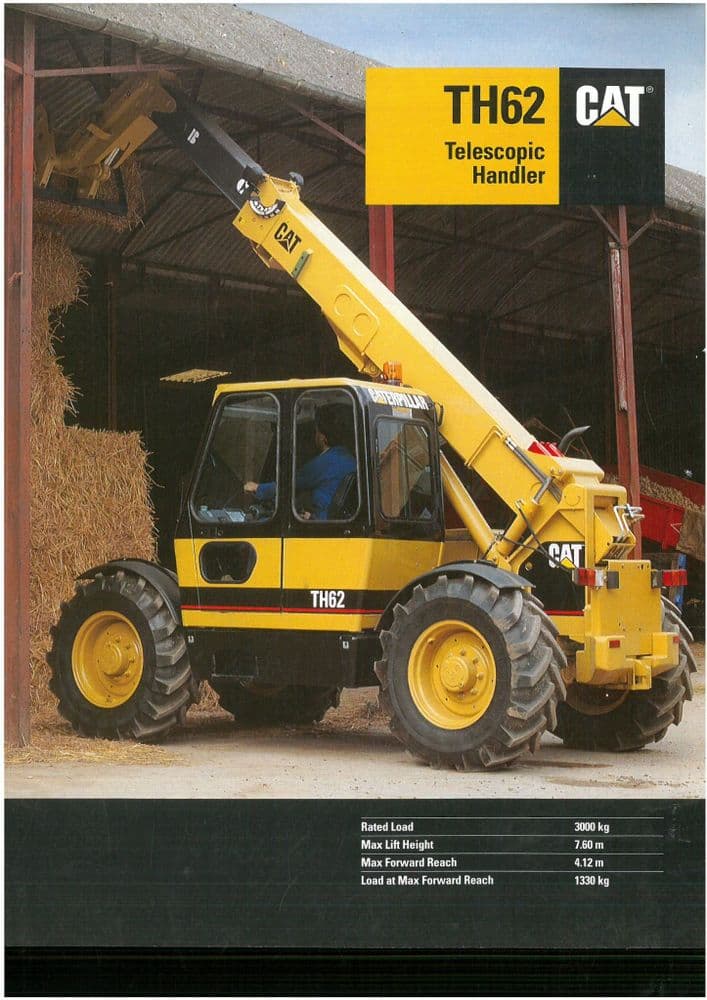 Caterpillar Cat Telescopic Handler TH62 Brochure