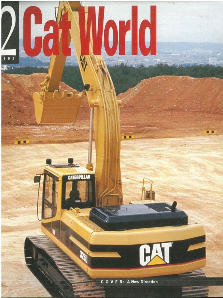 Caterpillar Cat World 1992 Magazine