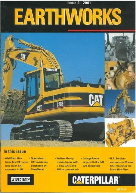 Caterpillar Earthworks issue 2 - 2001 magazine