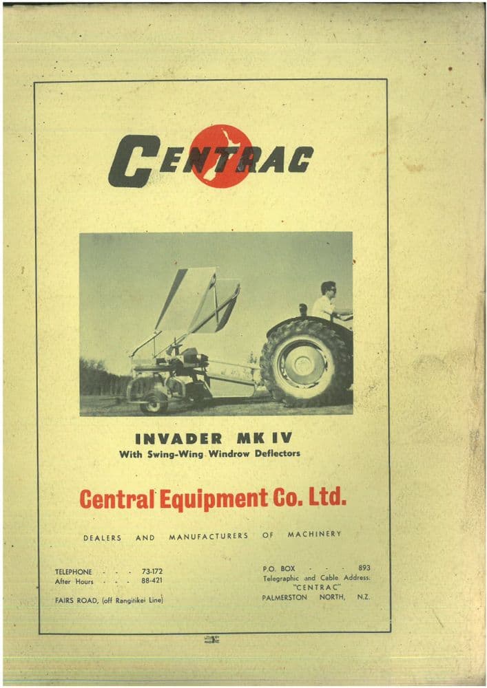 Centrac Invader MK IV Operators Manual