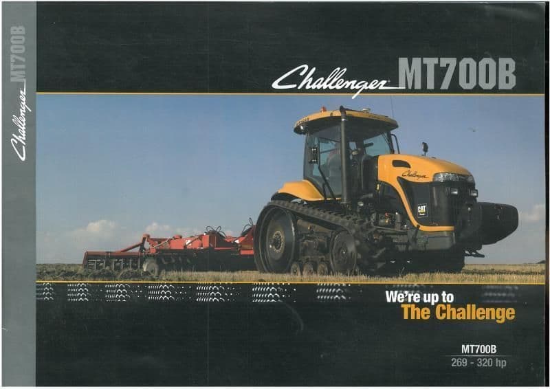 CHALLENGER TRACTOR MT700B BROCHURE - BX103