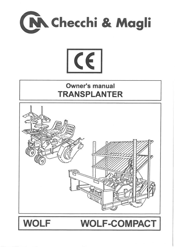 Checchi & Magli Transplanter Wolf & Wolf-Compact Operators Manual