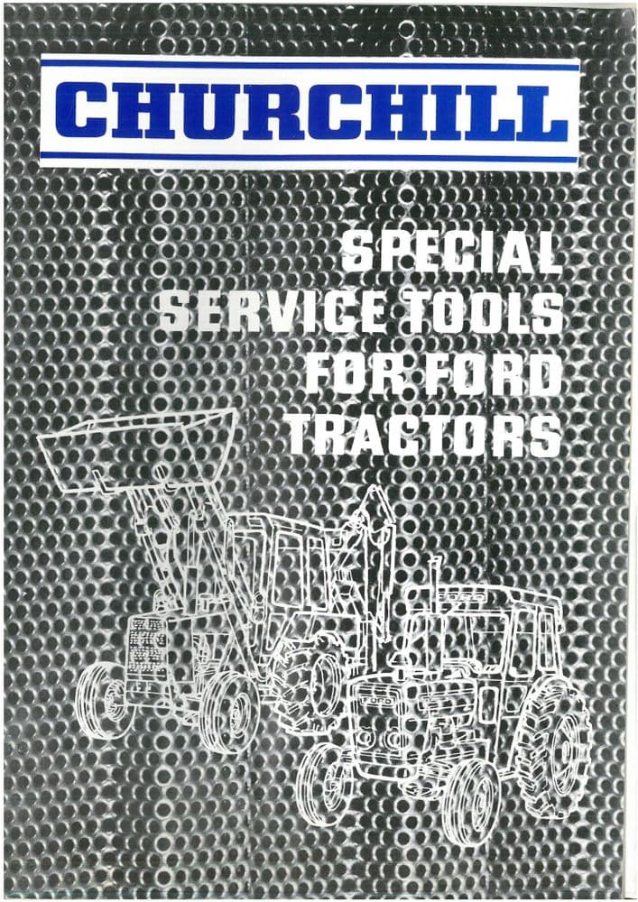 Churchill Special Tools for Ford Tractors - 2600 3600 4100 4600 5600 ...