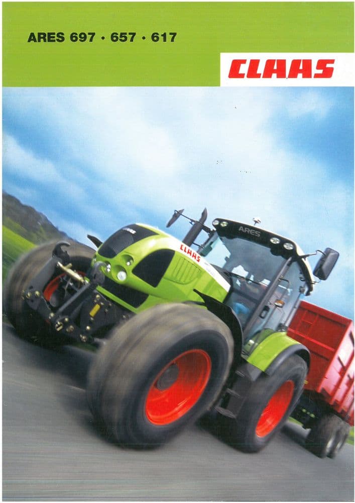 Claas Ares Tractor 697 657 617 Brochure