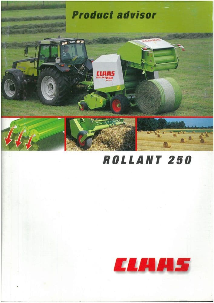 Claas Baler Rollant 250 Product Advisor Brochure