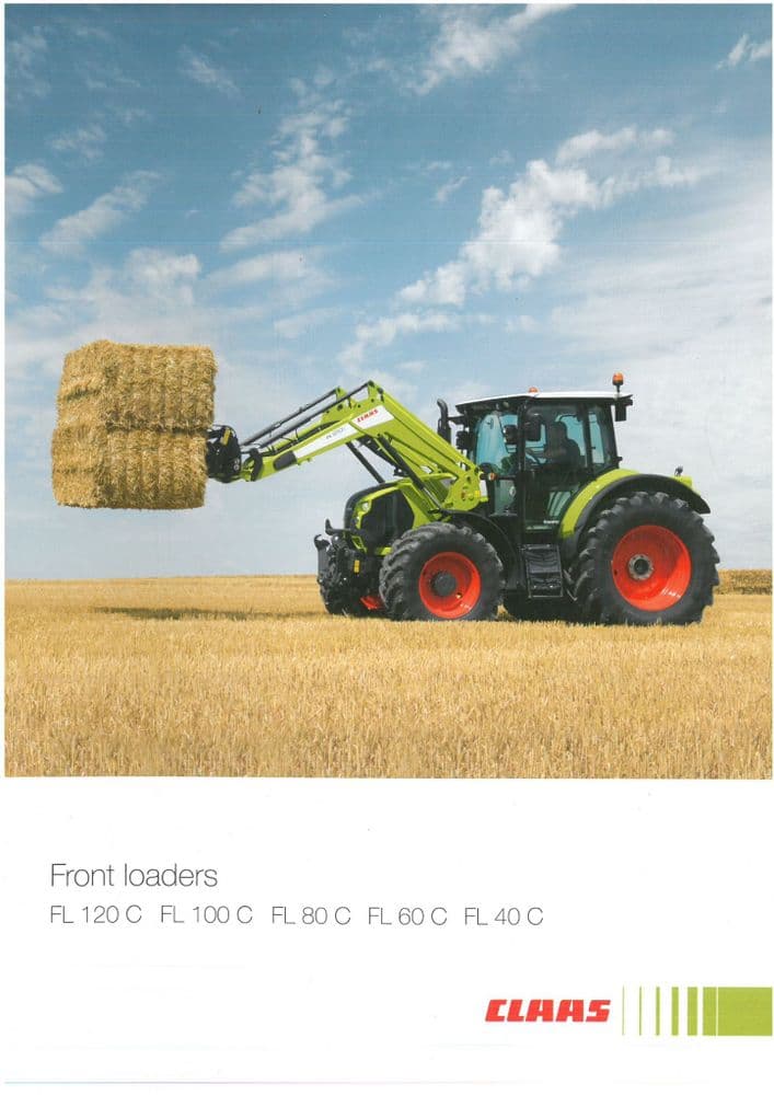 Claas Front Loader FL120 C FL100 C FL80 C FL60 C FL40 C - 365 Farmnet ...