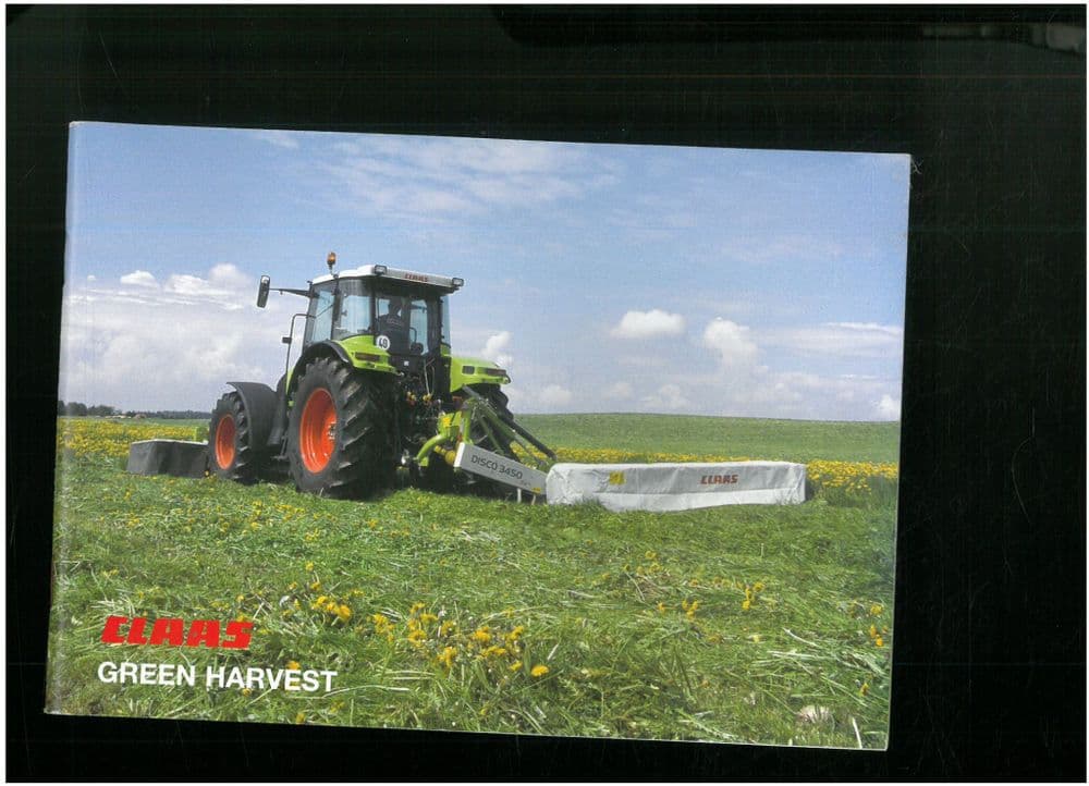 Claas Green Harvest Brochure