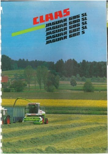 Claas Jaguar Brochure Bundle