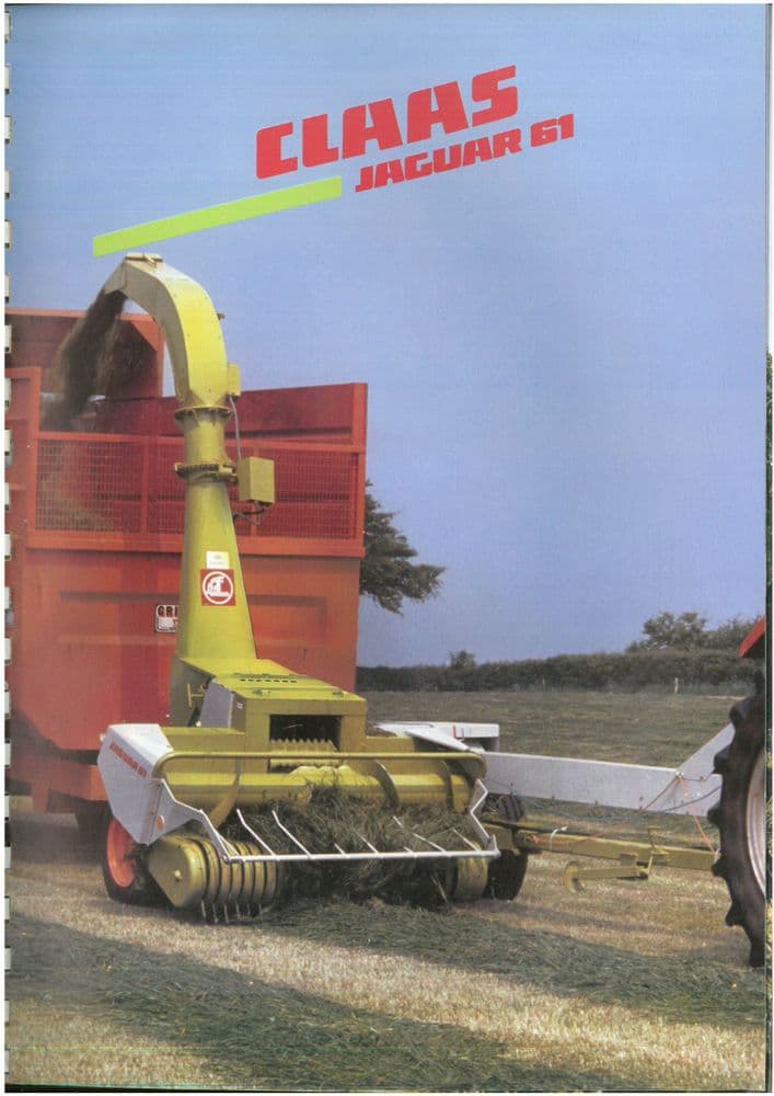 Claas Jaguar Brochure Bundle
