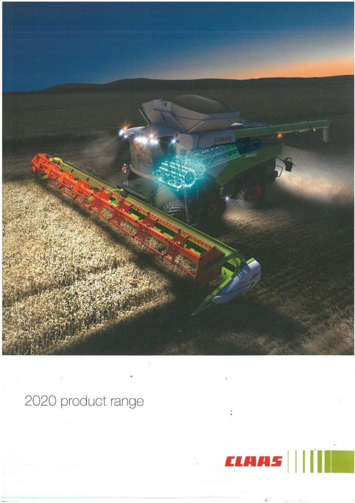 Claas Product Range 2020 - Tractors Combine Harvesters Forage ...