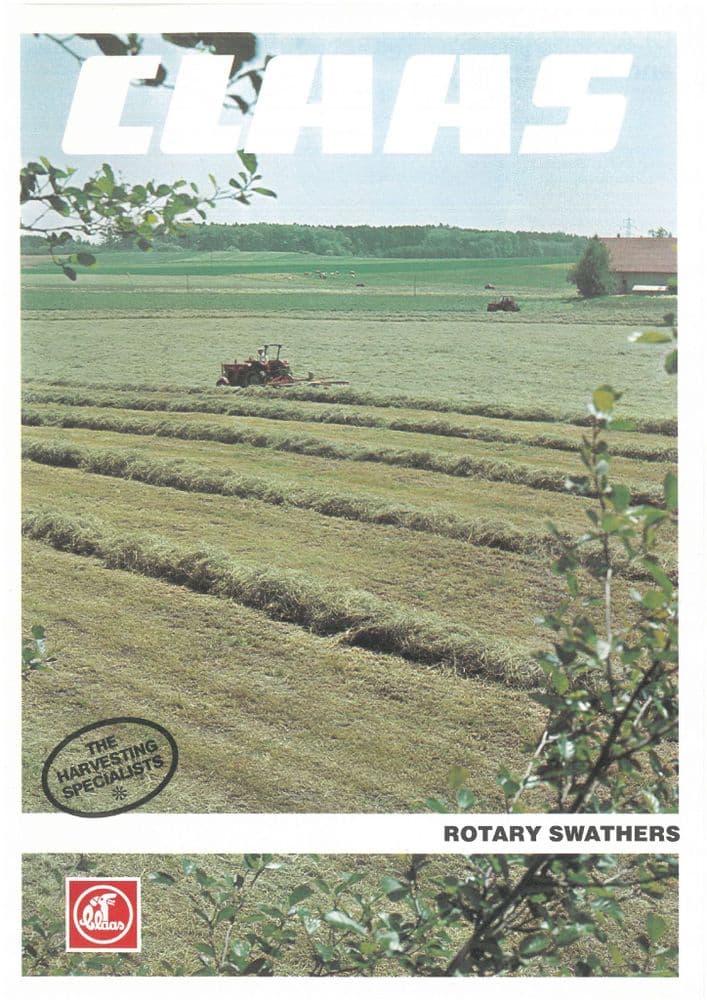 Claas Rotary Swather WSDS310 WSDS280 WSD280 WS280 Brochure - WS WSD ...