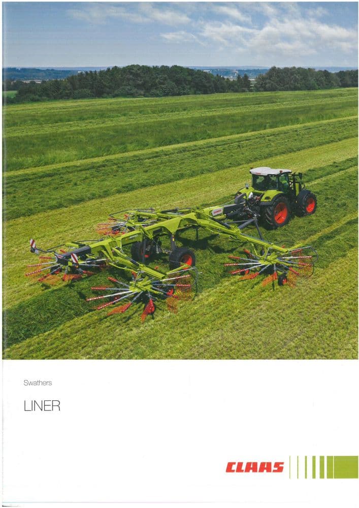Claas Swathers Liner Brochure