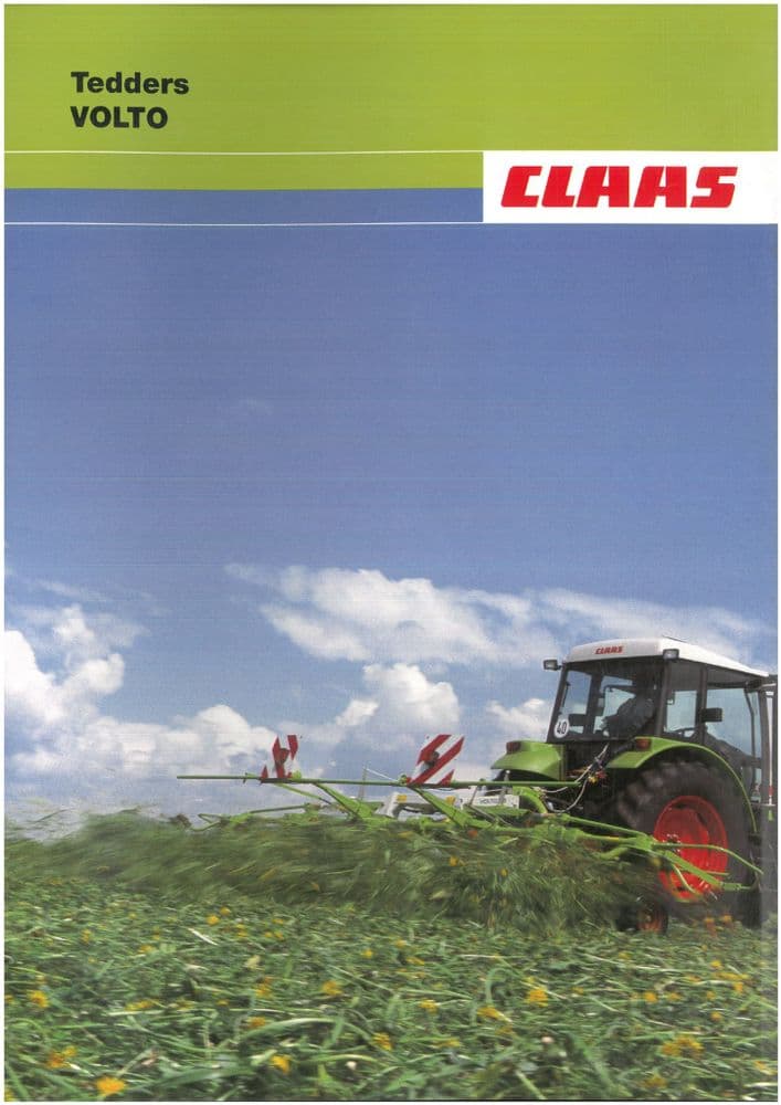 Claas Tedder Volto 45 52 64 670 75 T 770 770 T 870 870 T 1050 T Brochure