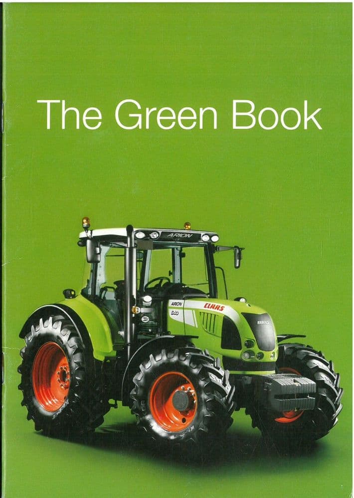Claas The Green Book Brochure