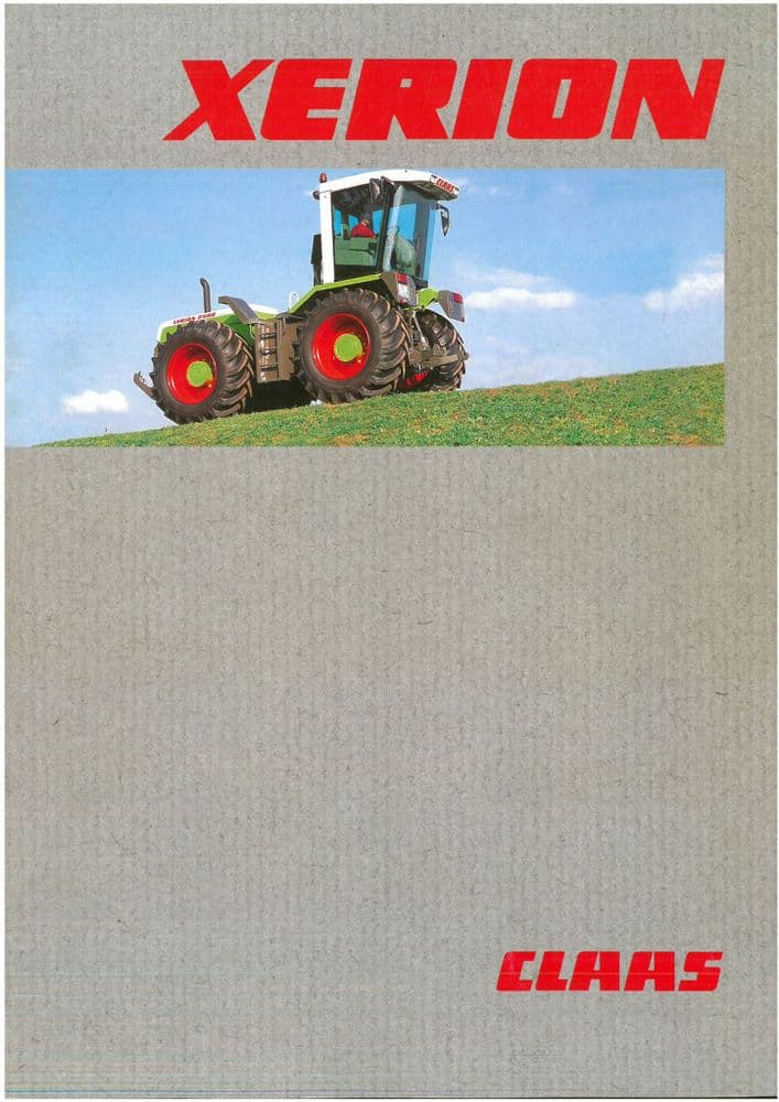 Claas Tractor Xerion 2500 Brochure