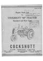 Cockshutt Standard and Row Crop Tractor 30 Parts Manual