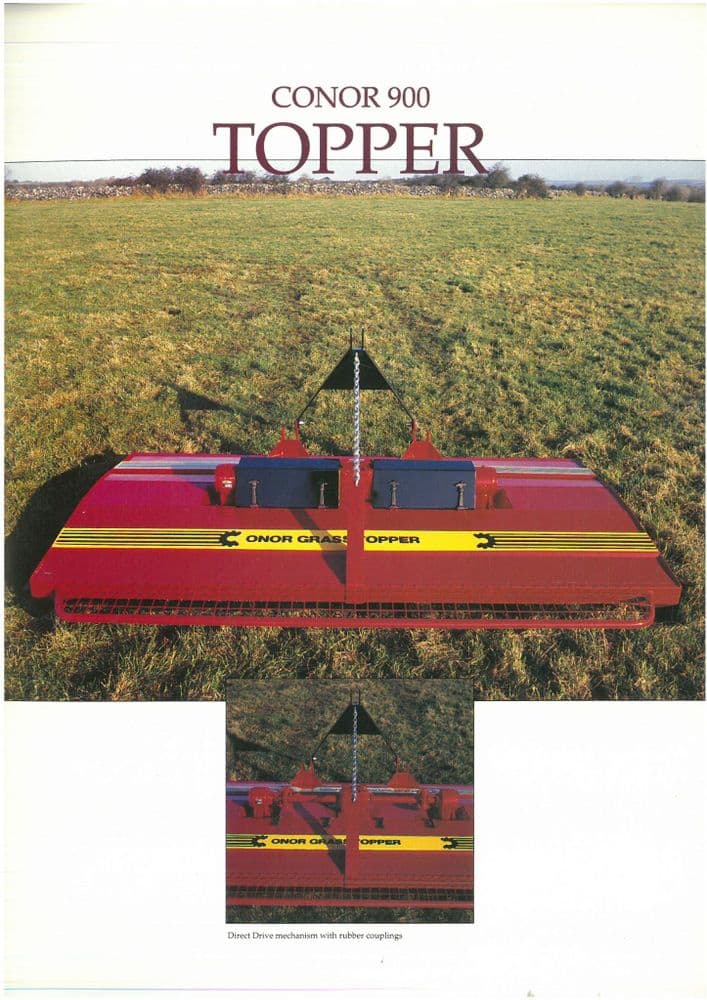 Conor Engineering Ltd 900 Topper Brochure