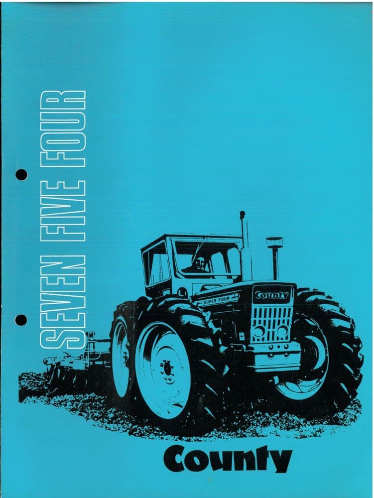 County Tractor 754 Brochure