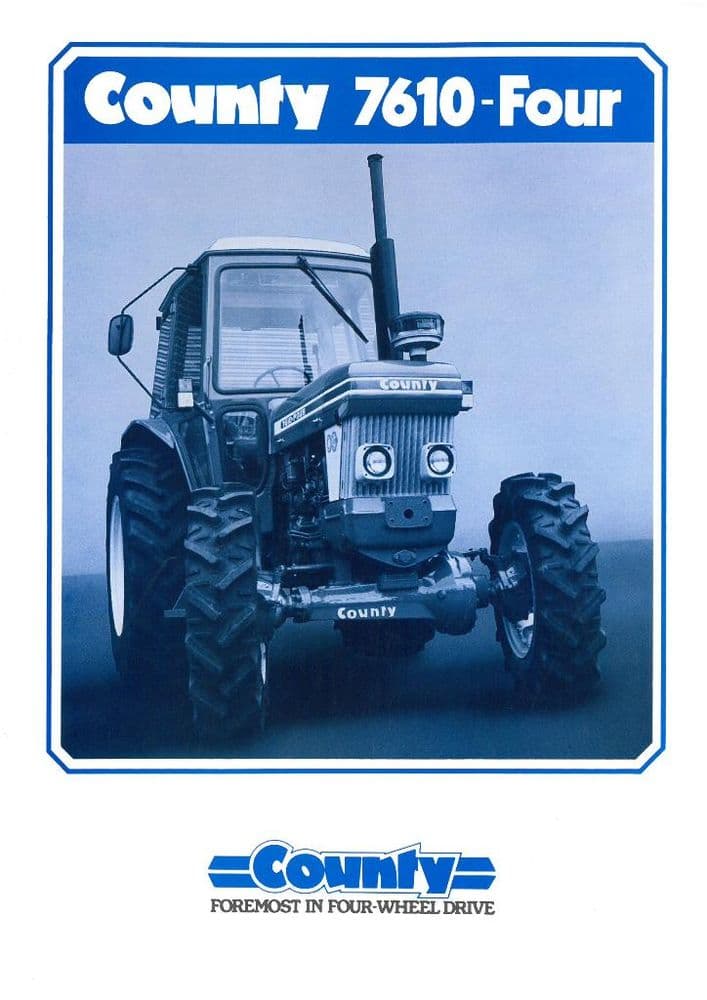 County Tractor 7610 Four Brochure