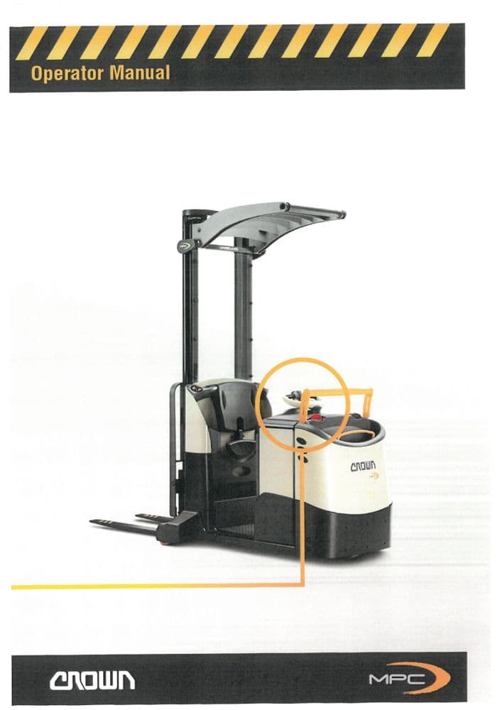 Crown Stock Picker Lift Truck Series MPC 3000 Operators Manual