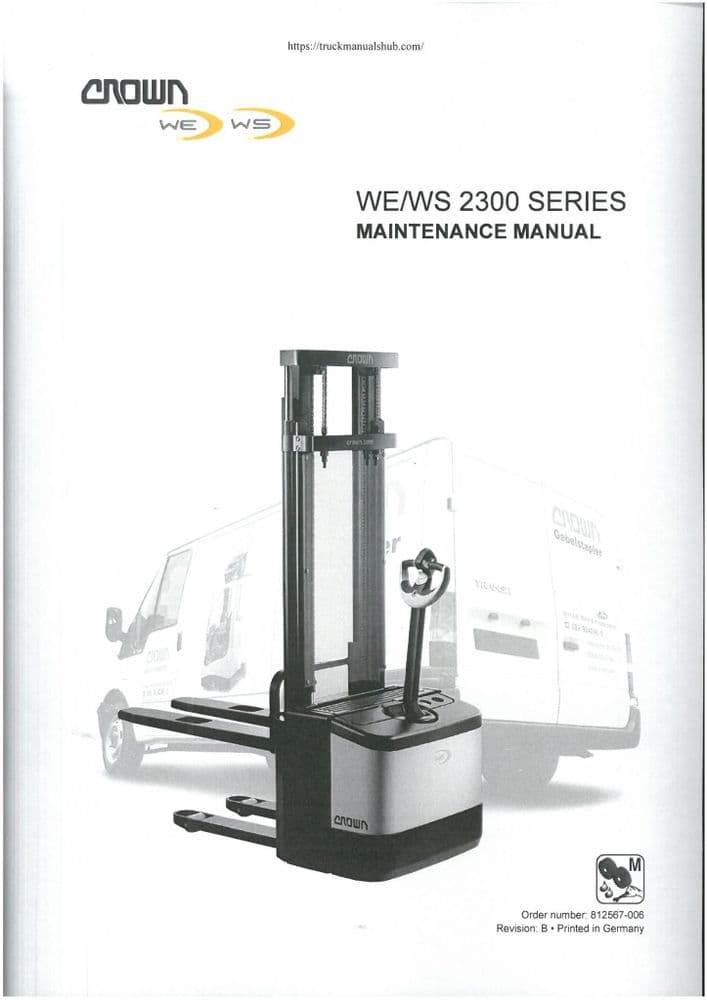 Crown WE2300 & WS2300 Series Workshop Manual