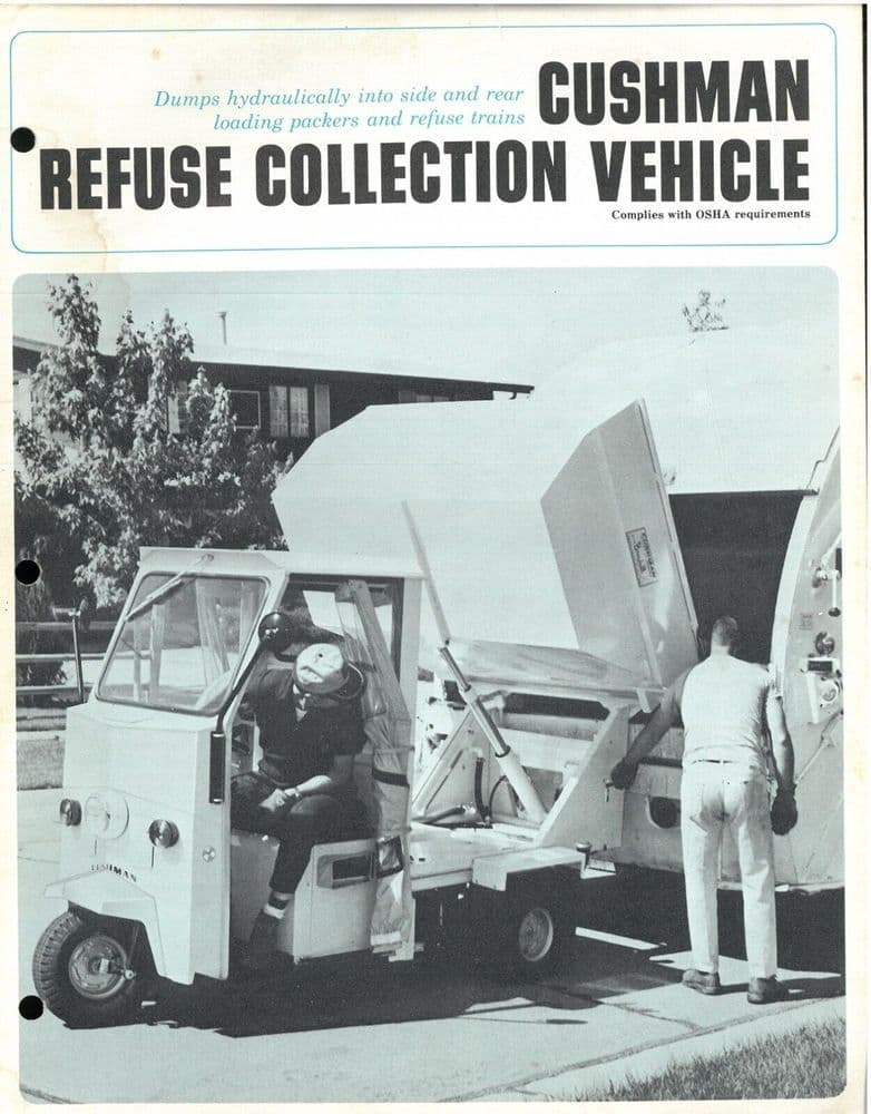 Cushman Refuse Collection Vehicle Brochure