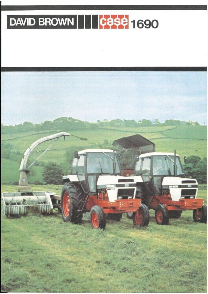 David Brown Case Tractor 1690 Brochure