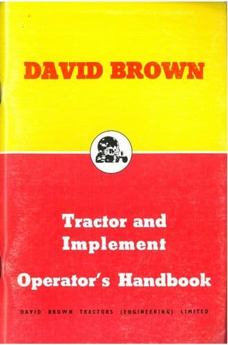 David Brown Tractor Manuals