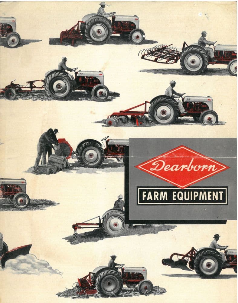 Dearborn Farm Equipment Implements for the Ford Tractor Brochure ...