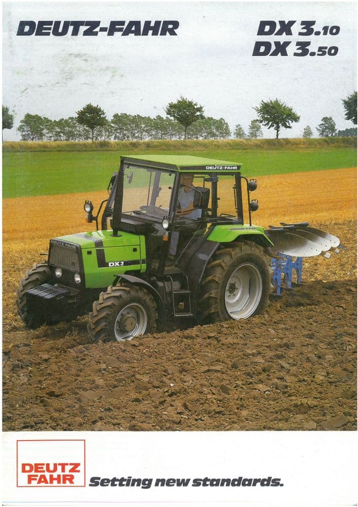 Deutz-Fahr Tractor DX3 DX3 10 DX3 50 Brochure - DX 3 10 3 50