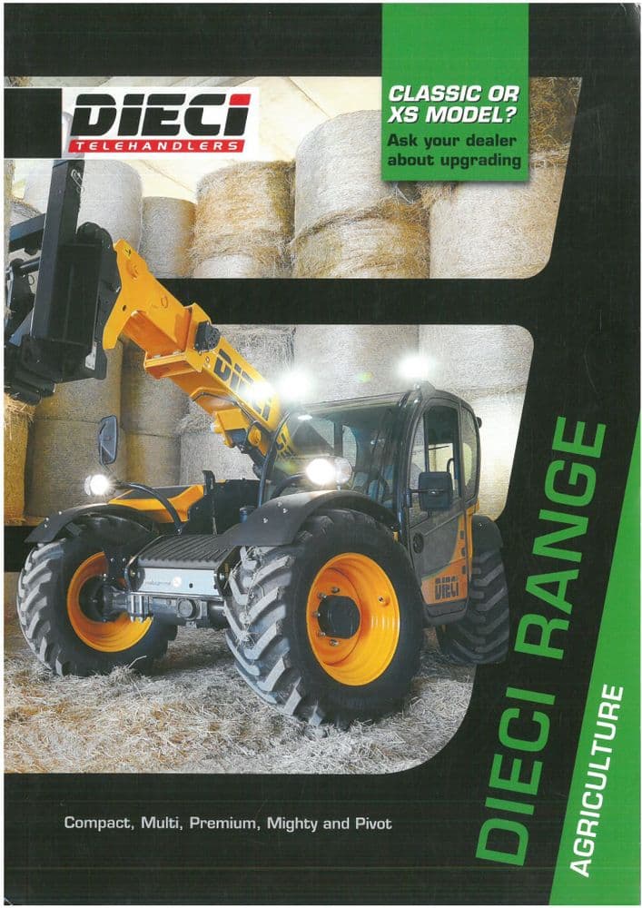 Dieci Range - Classic or XS Model Brochure