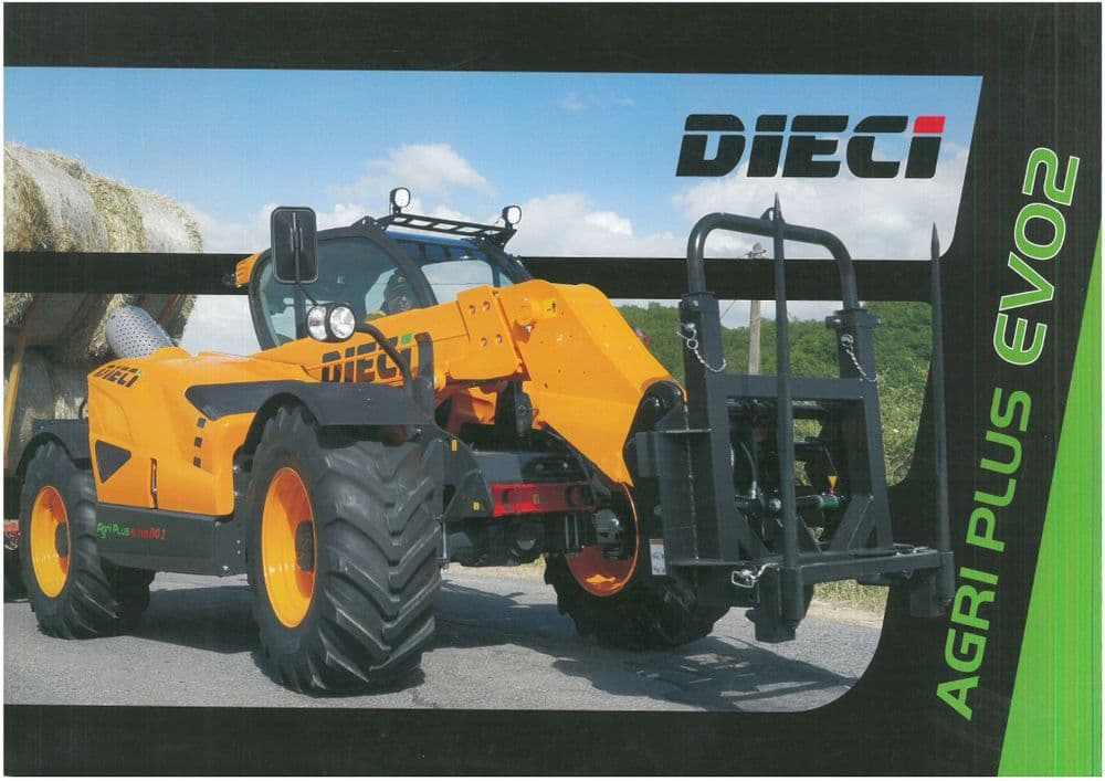 Dieci Telehandler Agri Plus EV02 Brochure - 2