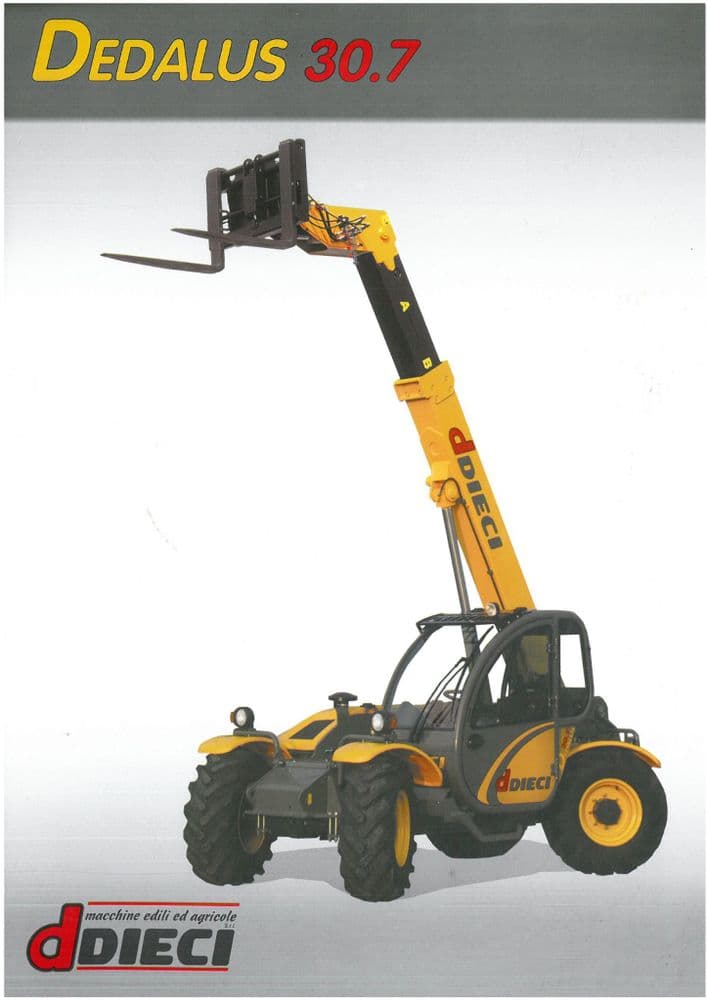 Dieci Telehandler Dedalus 30 7 Brochure - 30 7
