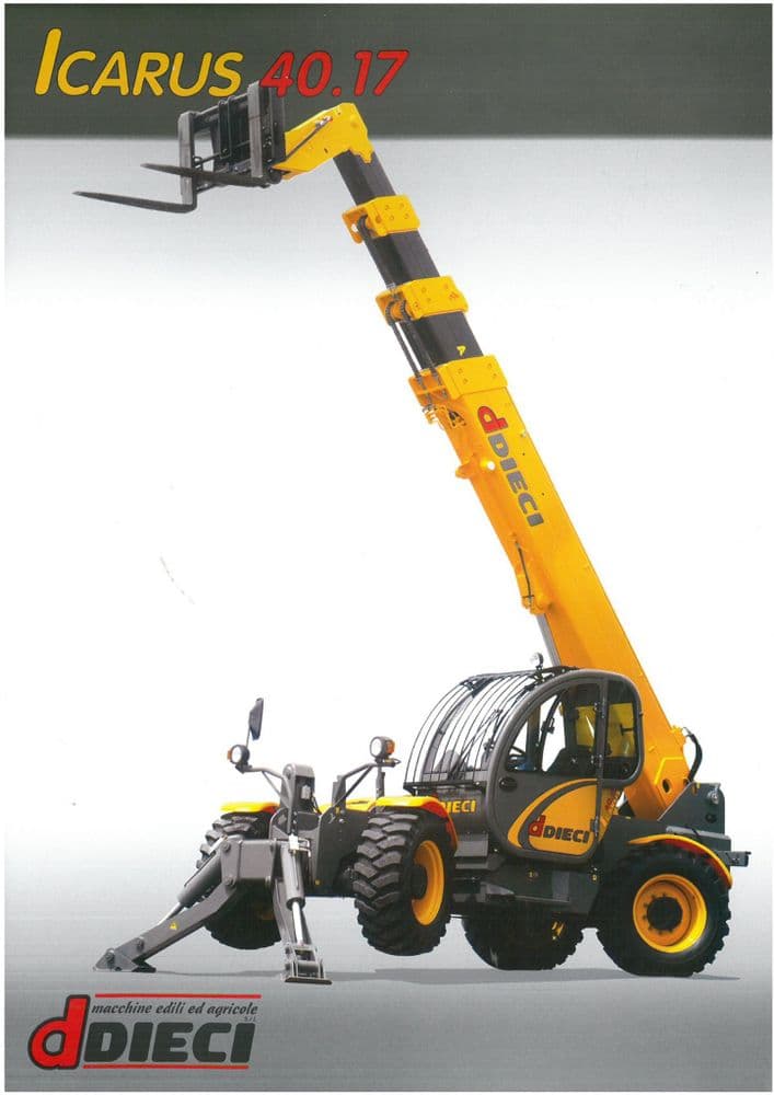 Dieci Telehandler Icarus 40 17 Brochure - 40 17